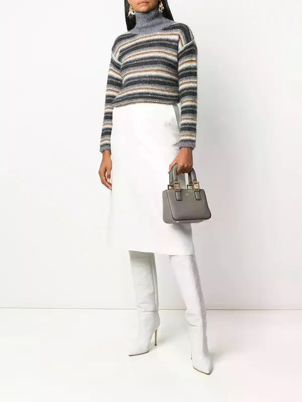 Fendi Mini Ff Motif Tote