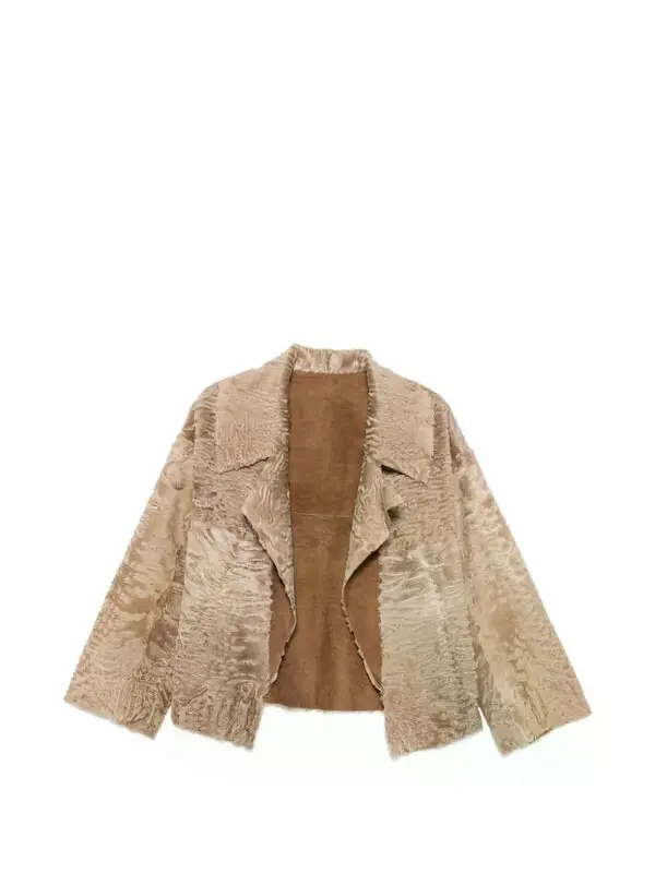LISKA Textured Notch-lapel Jacket