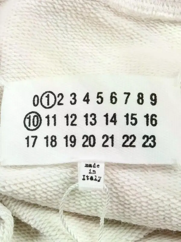 MAISON MARGIELA 2000s Logo-embroidered Sweatshirt