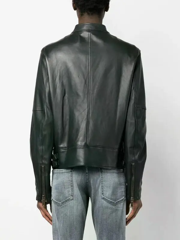 Dsquared2 Leather Biker Jacket