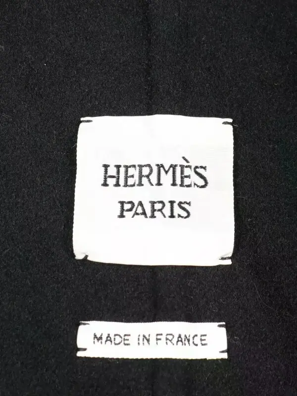 Hermès 2010s Serie Button Coat