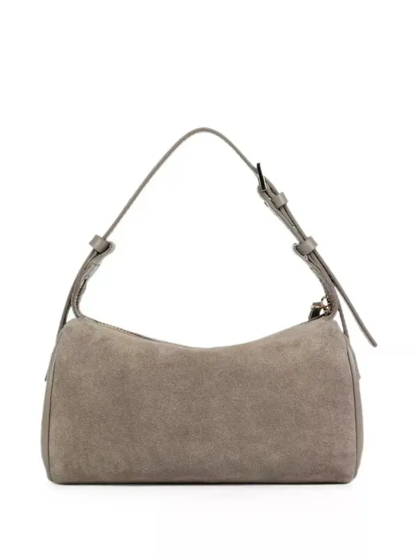 LANCASTER Small Suede-effect Adjustable-strap Shoulder Bag