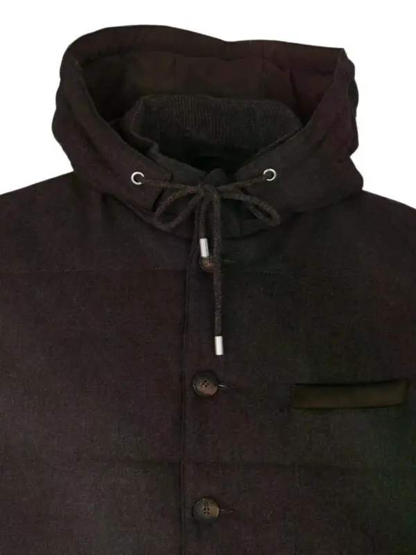 GRAN SASSO Hooded Quilted Gilet