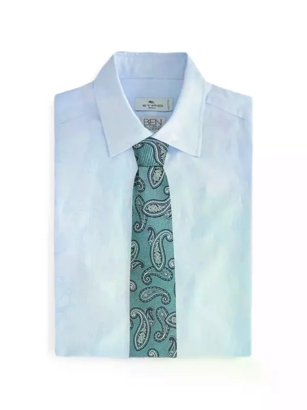 Etro Silk Jacquard Tie With Two Motifs