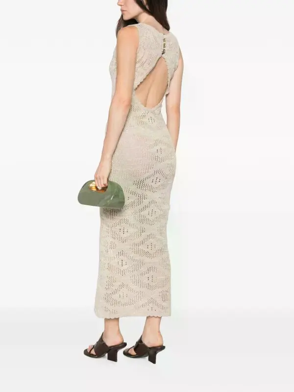ASTA RESORT Eve Crochet-knit Dress