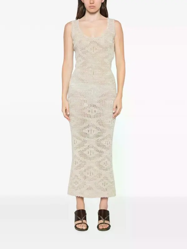 ASTA RESORT Eve Crochet-knit Dress