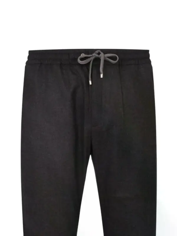 Agnona Wool Flannel Straight Trousers