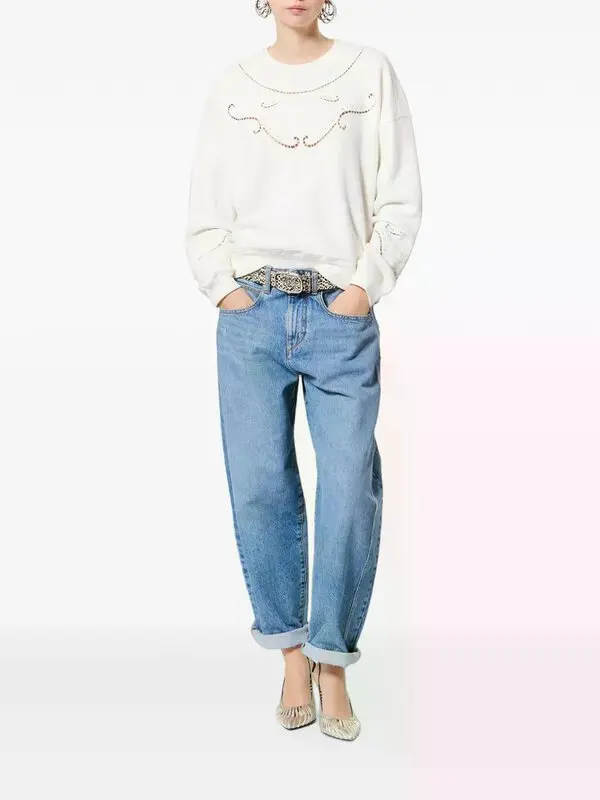 MARANT ETOILE Vella Embroidered Sweater