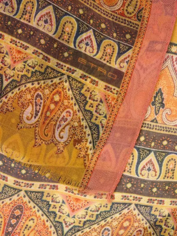 Etro Paisley-print Cashmere Scarf