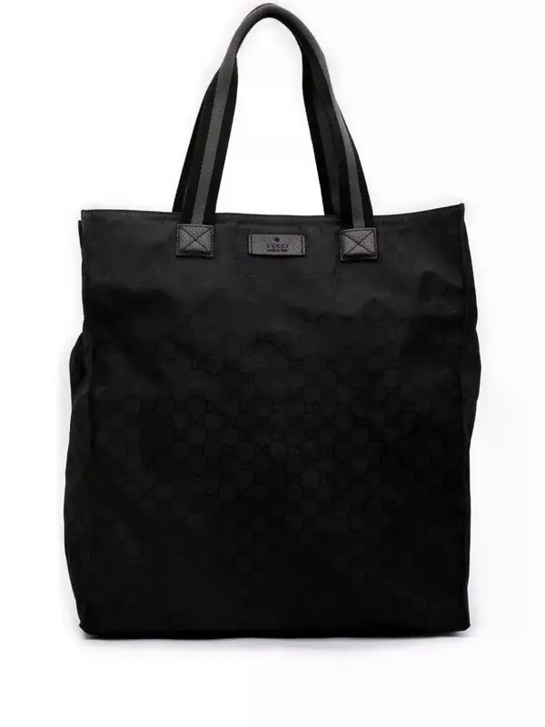 Gucci 2000-2015 Gg Nylon Web Tote Bag