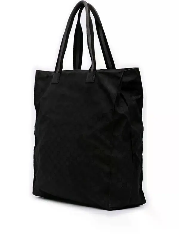 Gucci 2000-2015 Gg Nylon Web Tote Bag
