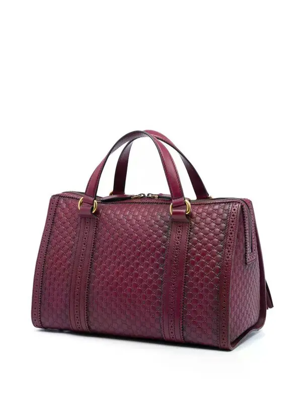 Gucci 2016-2026 Microguccissima Brogue Duilio Boston Bag