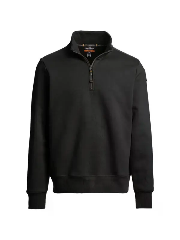 PARAJUMPERS Broad Peak Half-zip Sweatshirt - Black