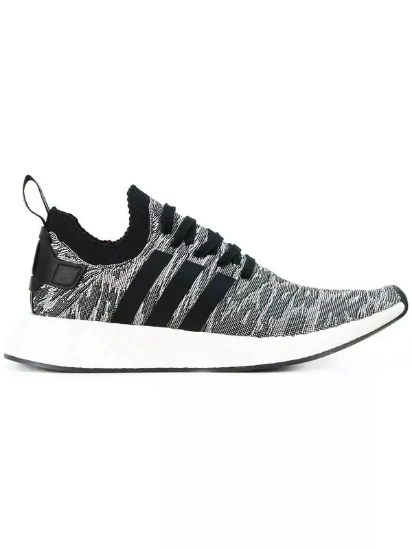 Adidas Nmd_r2 Primeknit Sneakers - Black