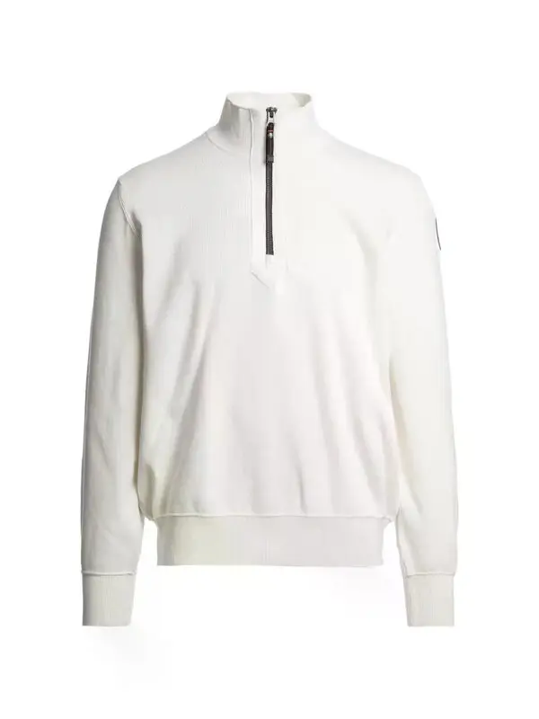 PARAJUMPERS Basic Scoe Half-zip Sweater