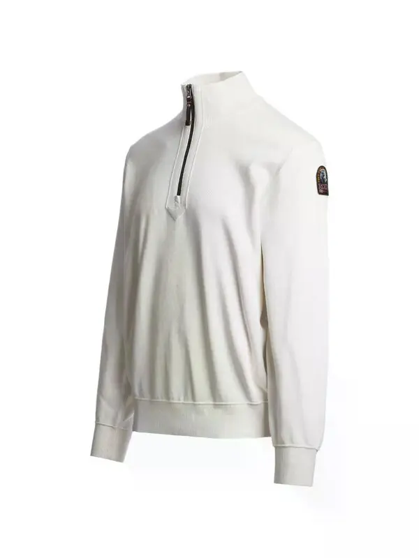 PARAJUMPERS Basic Scoe Half-zip Sweater