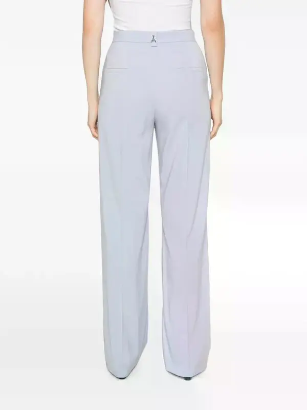 Patrizia Pepe Pressed-crease Palazzo Pants