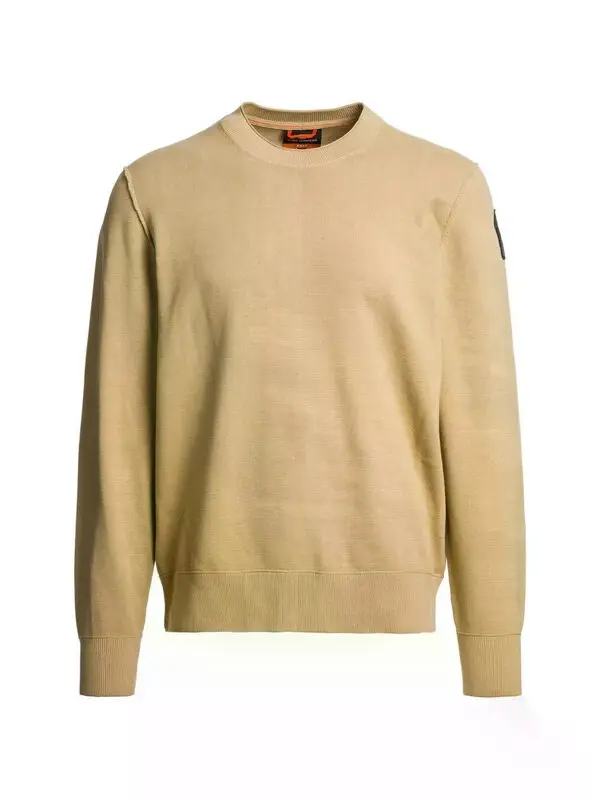 PARAJUMPERS Basic Braw Logo-patch Sweater