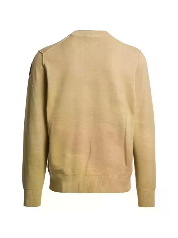 PARAJUMPERS Basic Braw Logo-patch Sweater