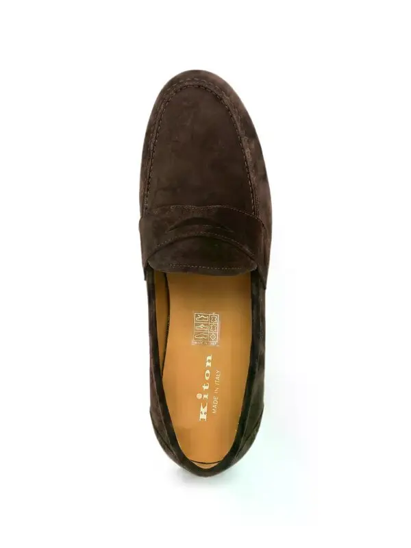 Kiton Suede Loafers