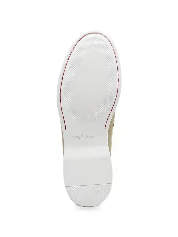 Kiton Suede Slip-on Loafers