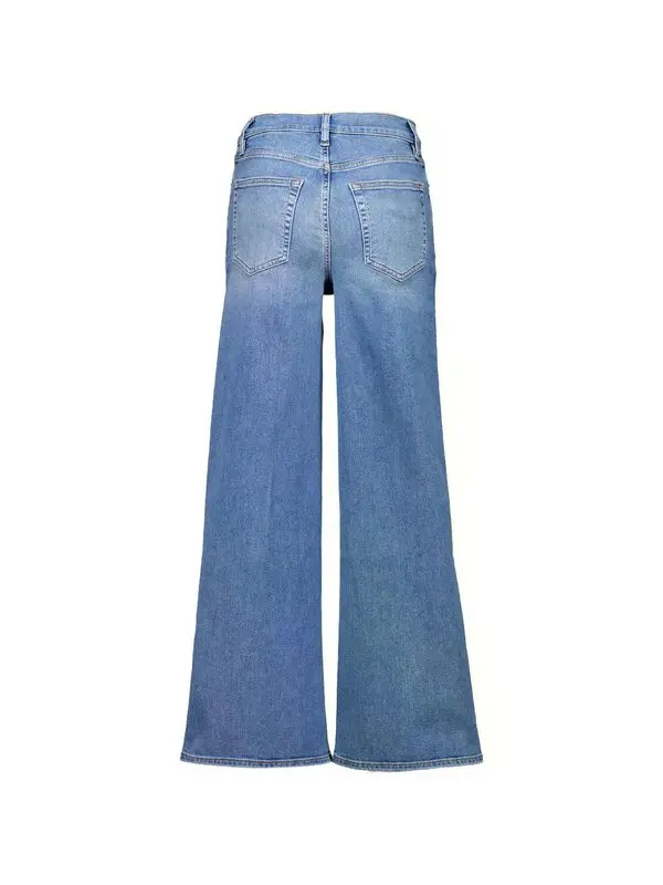 FRAME Le Slim Wide-leg Jeans - Blue