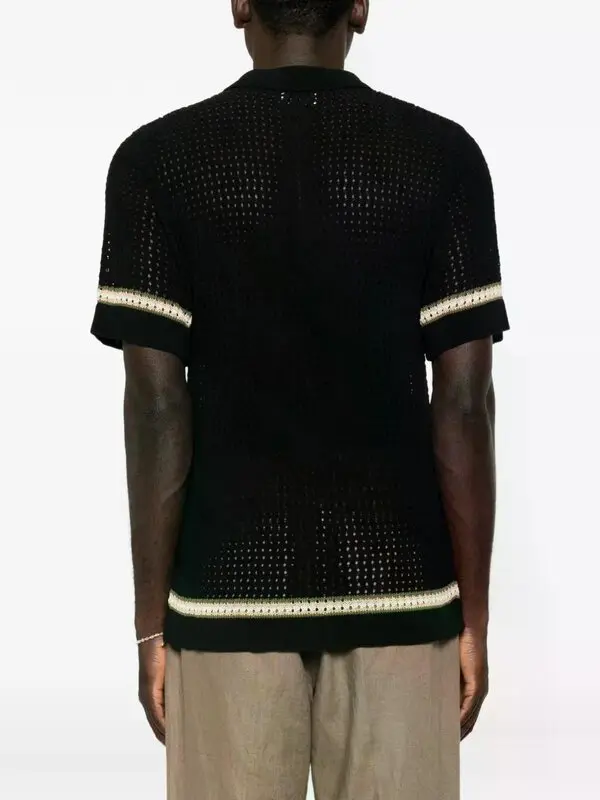 CHE Crochet Short-sleeve Shirt