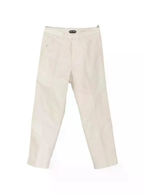 TOM FORD Satin Carpenter Trousers - Neutrals