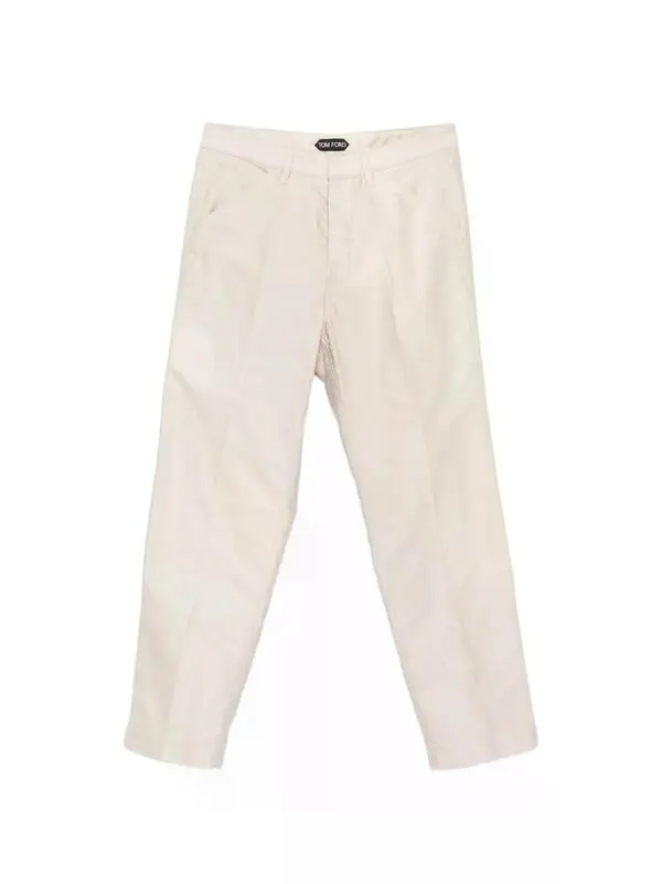 TOM FORD Satin Carpenter Trousers - Neutrals