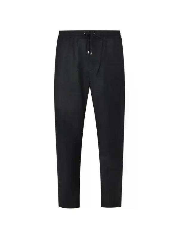 Agnona Drawstring-waist Flannel Trousers