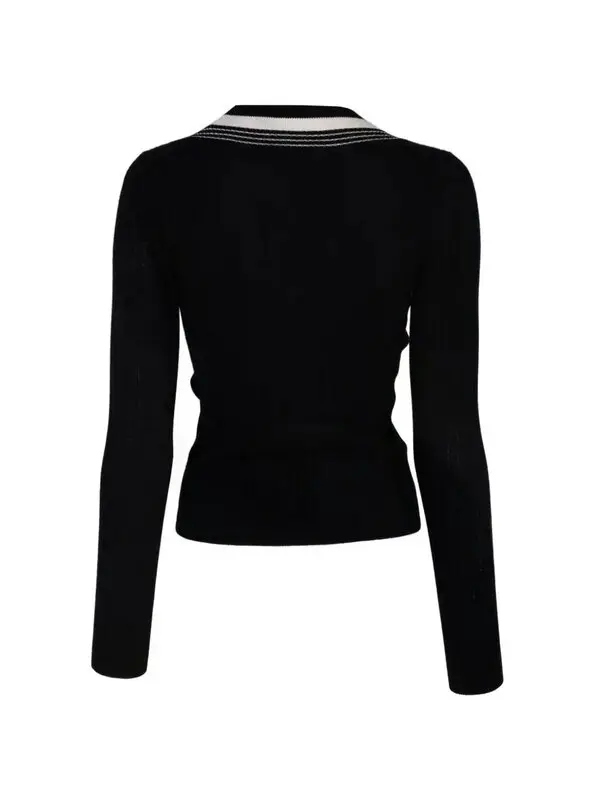 NILI LOTAN Aziel Ribbed-knit Sweater