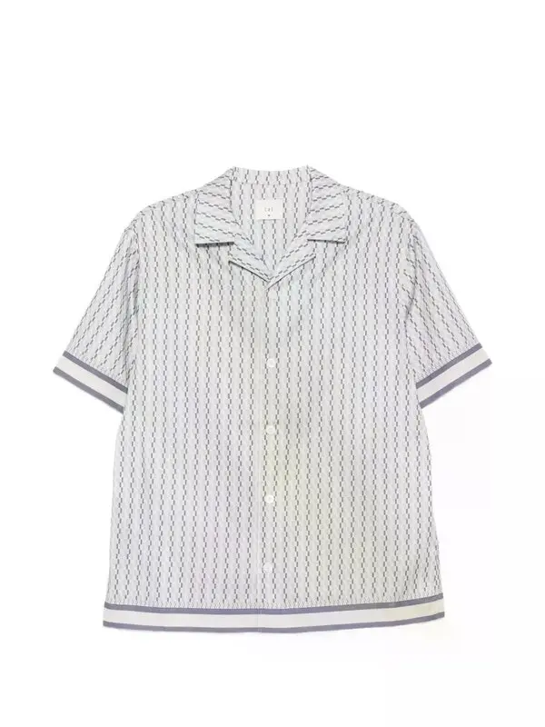 CHE Galliano Border-print Shirt