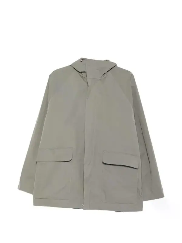 JIL SANDER High-neck Drawstring-waist Coat