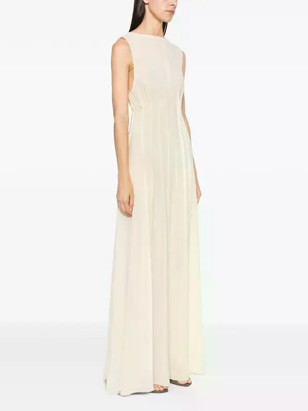 Arcina Ori Audrey Pleated Maxi Dress
