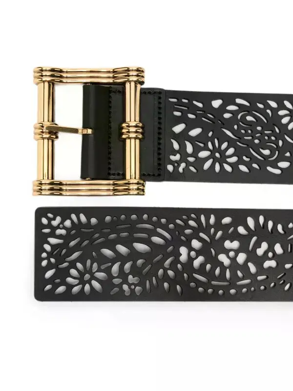 Etro Laser-cut Reversible Belt