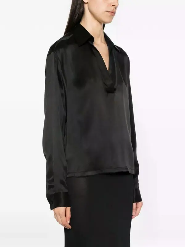 TOM FORD V-neck Silk Blouse