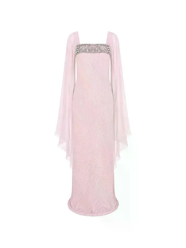 TEMPERLEY LONDON Pyramus Crystal-embellished Dress - Pink