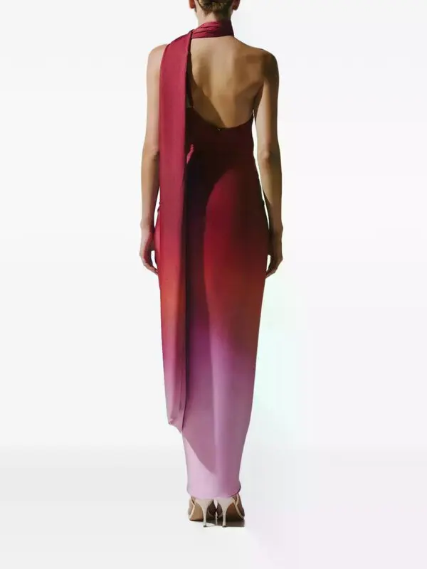 BAOBAB Lora One-shoulder Knot-detail Maxi Dress