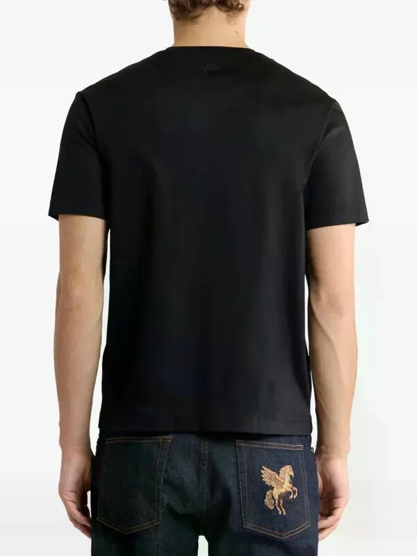 Etro Pegaso-embroidered T-shirt