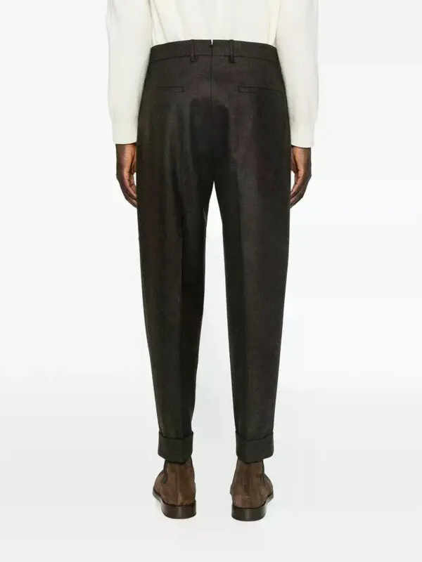 BERWICH Pleated Wool Trousers