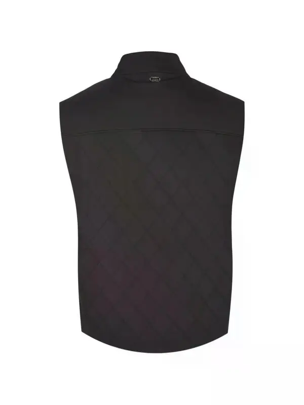 Agnona Quilted High-neck Gilet