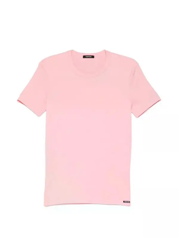 TOM FORD Logo-patch T-shirt - Pink