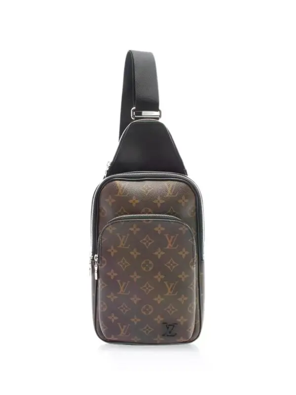 LOUIS VUITTON 2021s Avenue Monogram Macassar Sling Bag - Brown