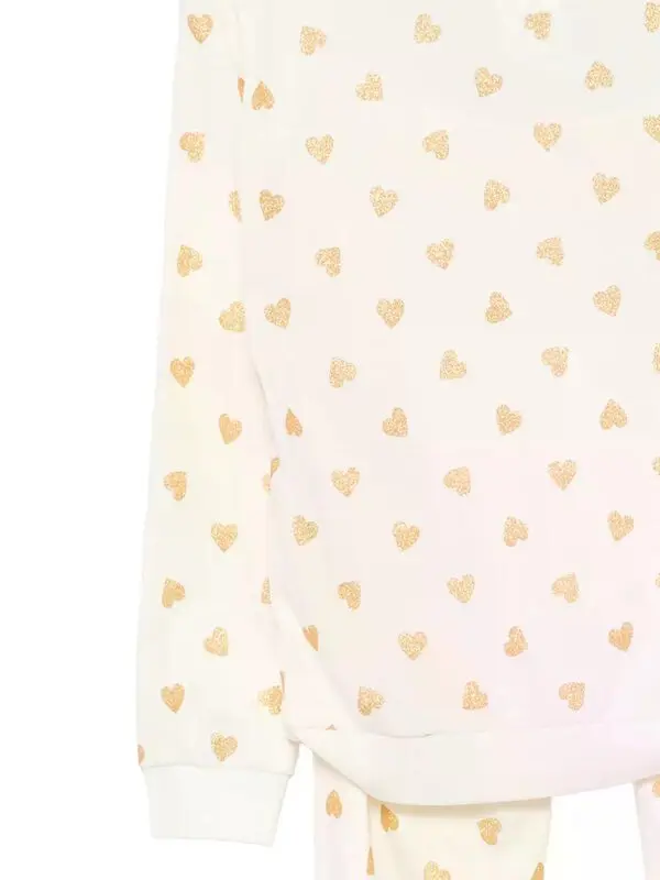 Petit Bateau Heart-print Pajamas