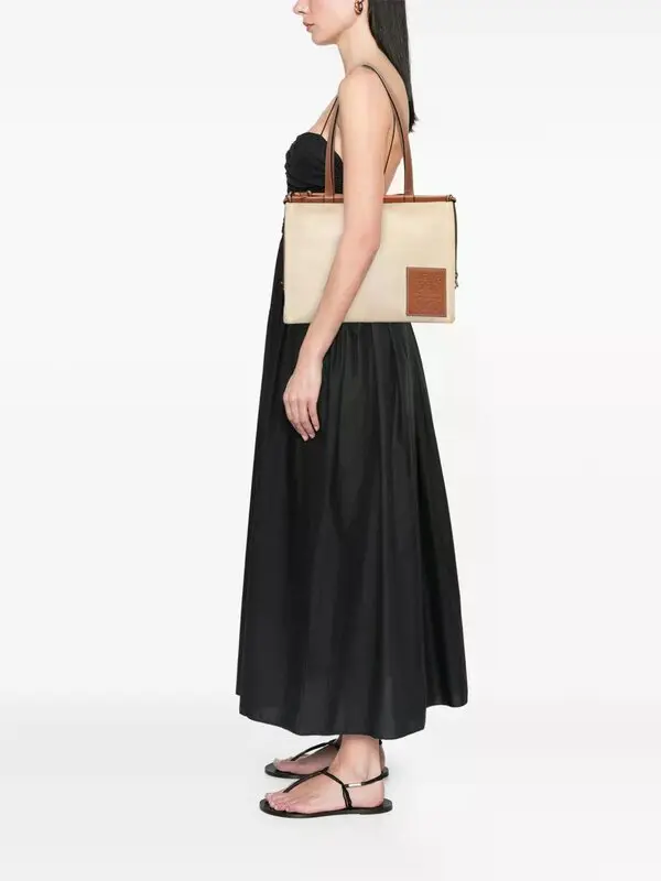 Loewe 2020 Large Canvas Cushion Tote Bag