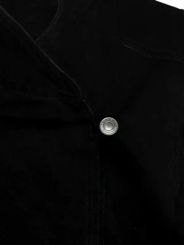MARANT ETOILE Asymmetric-fastening Denim Jacket