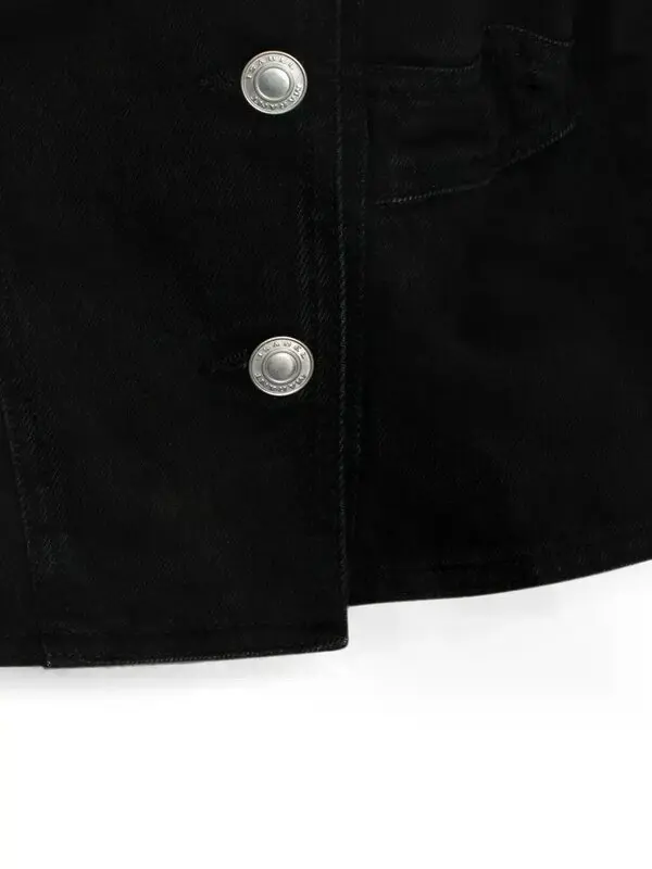 MARANT ETOILE Asymmetric-fastening Denim Jacket