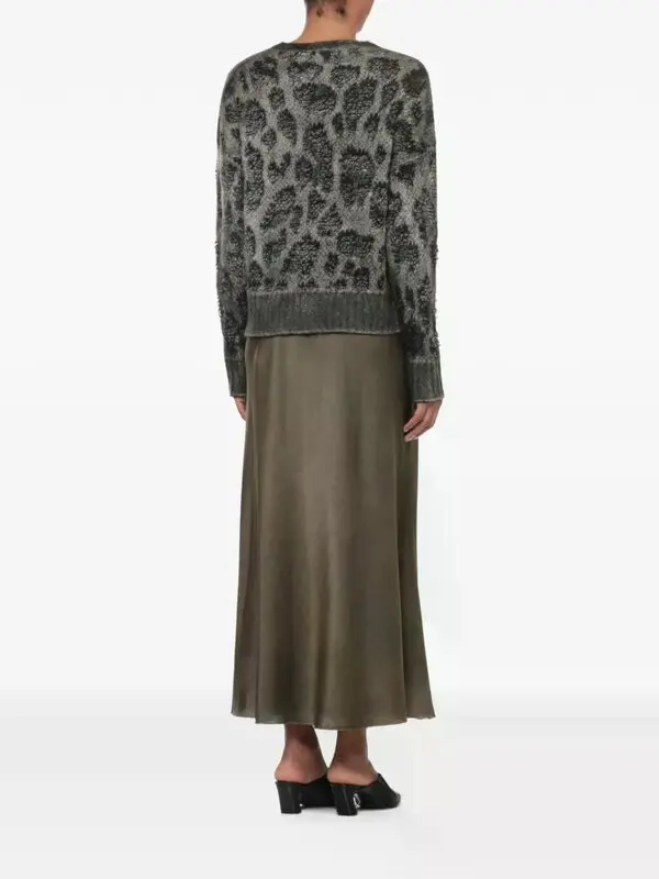 Avant Toi Leopard-print Knit Sweater