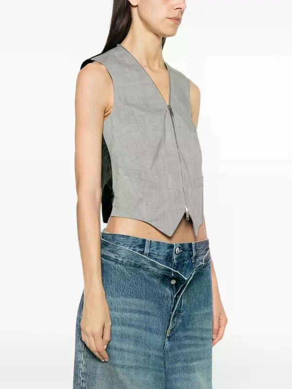 Alexander Wang Tailored Zipper Vest