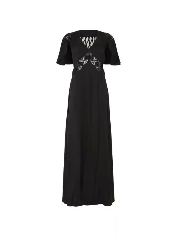 TEMPERLEY LONDON Imogen Maxi Dress - Black